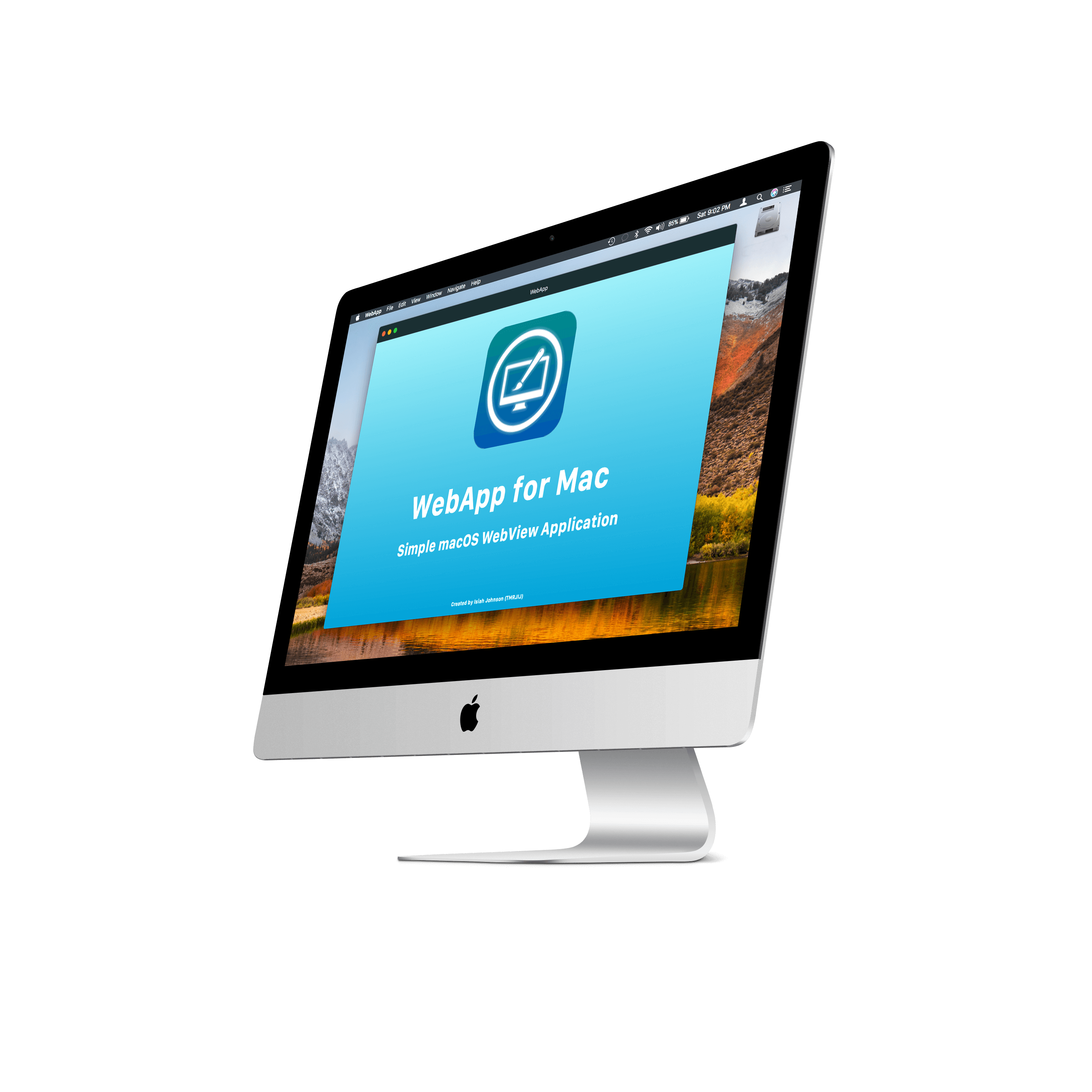 WebApp for Mac - Simple macOS WebView Application